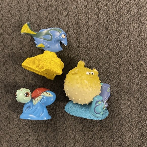 Toys | Disney Finding Nemo Figure Set Dory Puffer Fish Oc13 | Poshmark